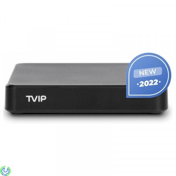 TVIP S-Box v.605 SE, 4K, Android o Linux med bluetooth fjärrkontroll